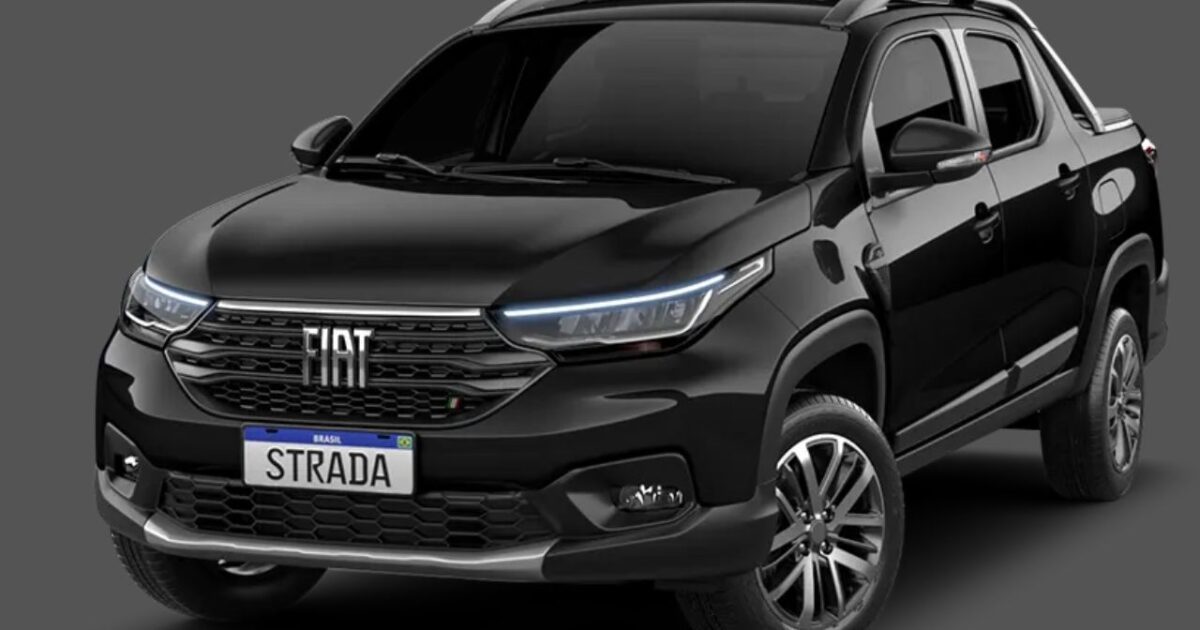 Fiat revela a nova Strada 2024, na versão Volcano tem motor 1.3 Firefly ...